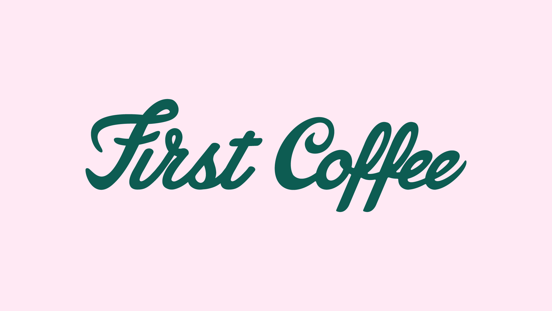 first coffee