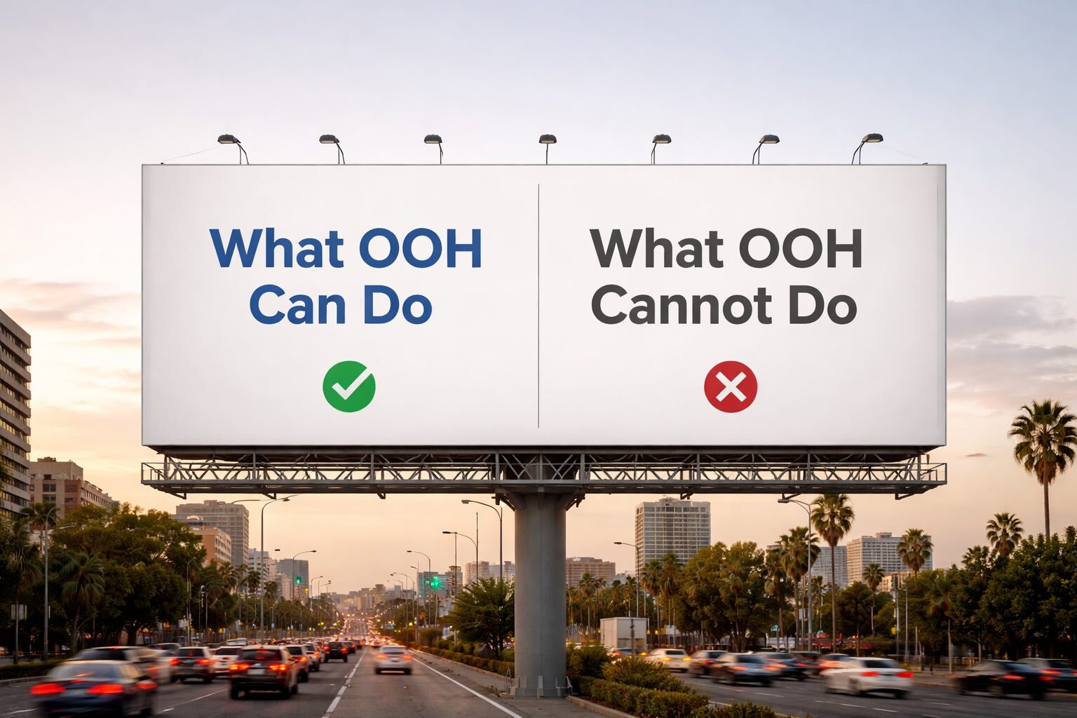 What OOH Can and Cannot Do | Limits of Outdoor Advertising