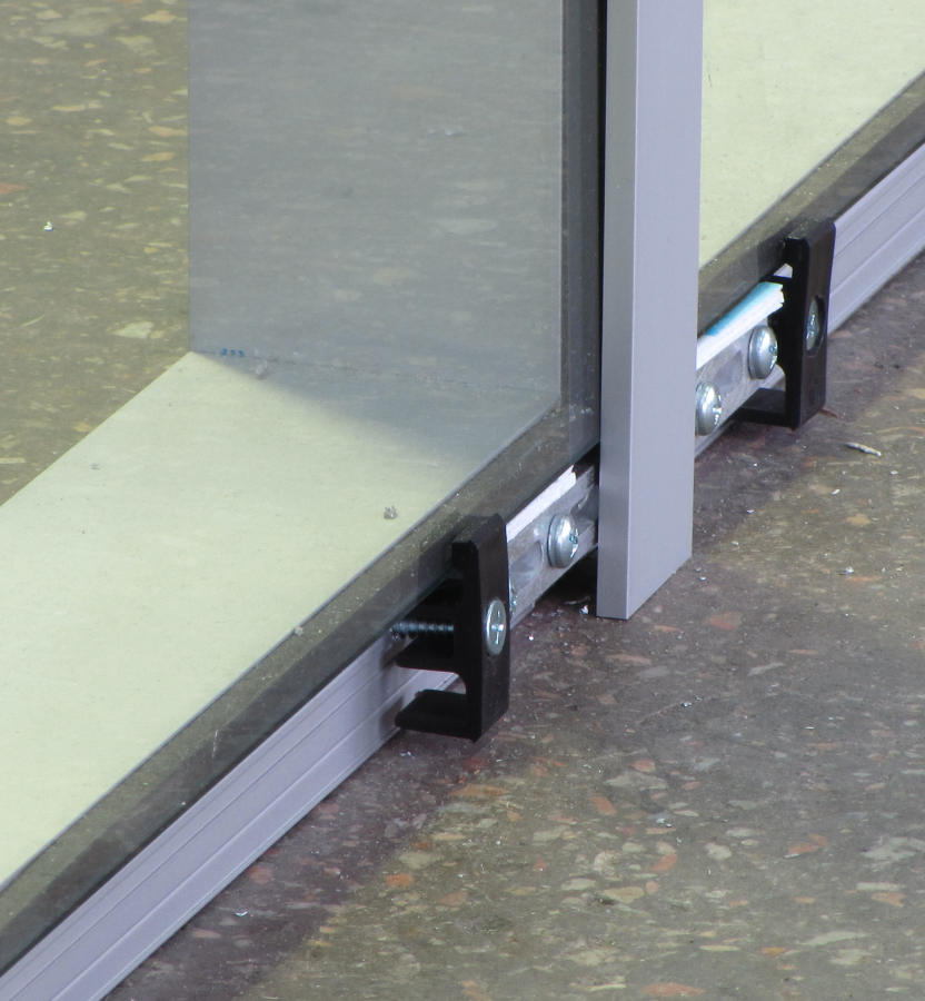 1 Wall aluminum glass system