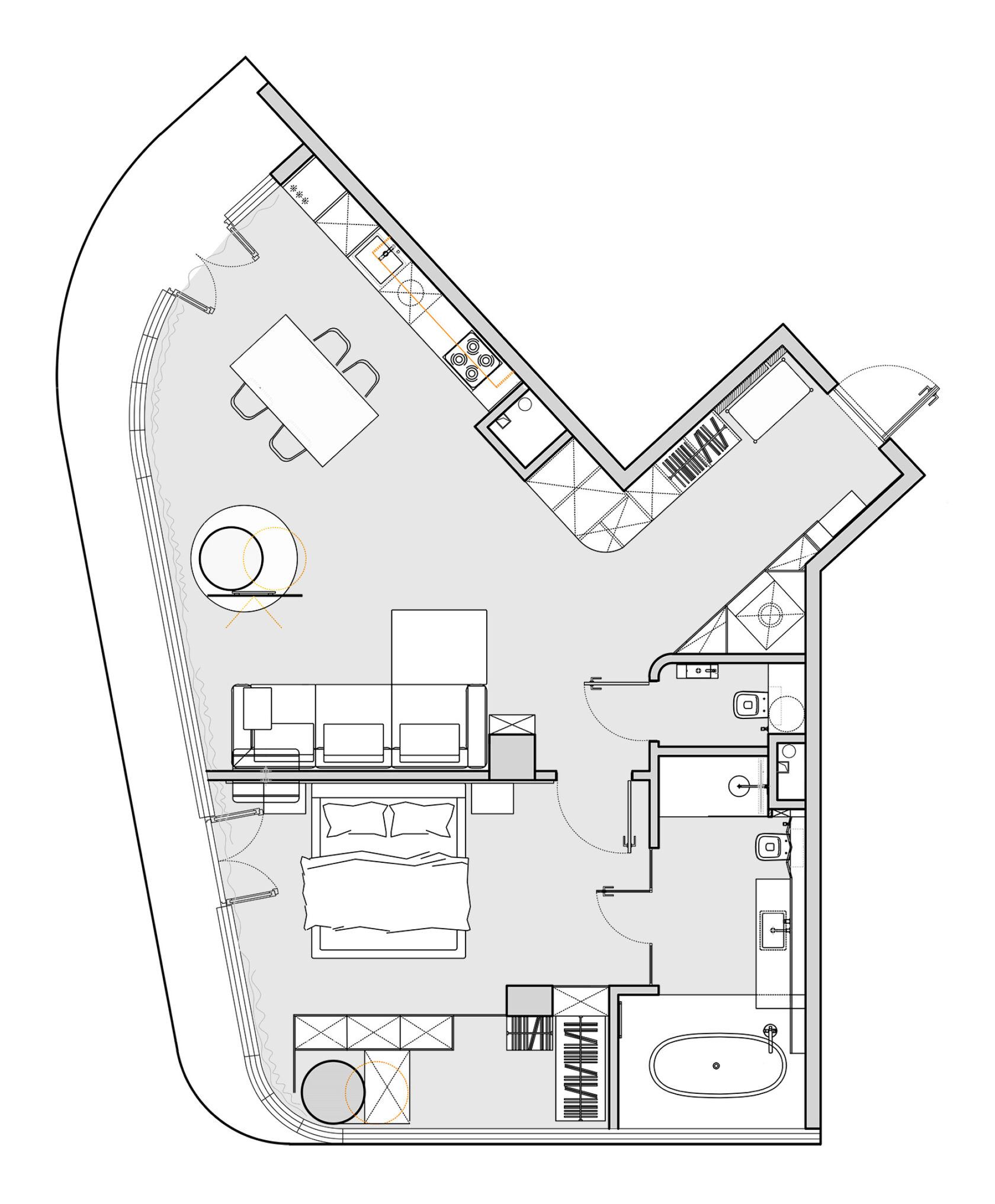 Plan d’aménagement intérieur : exemples de plans d’appartement et maison