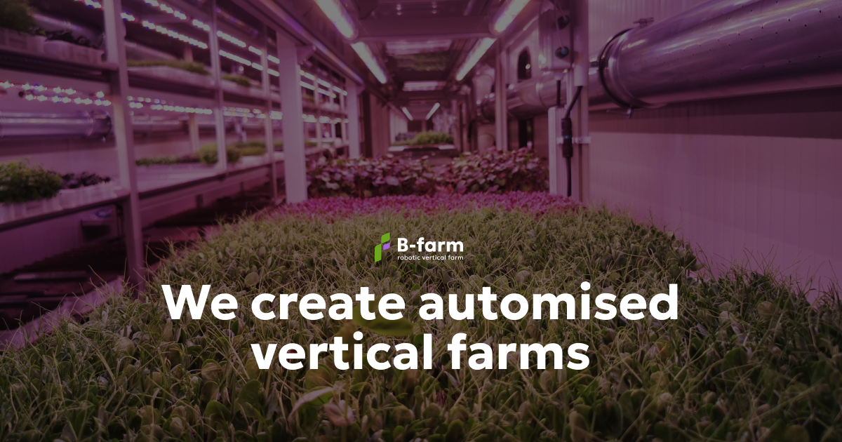 B-farm — robotic vertical farm