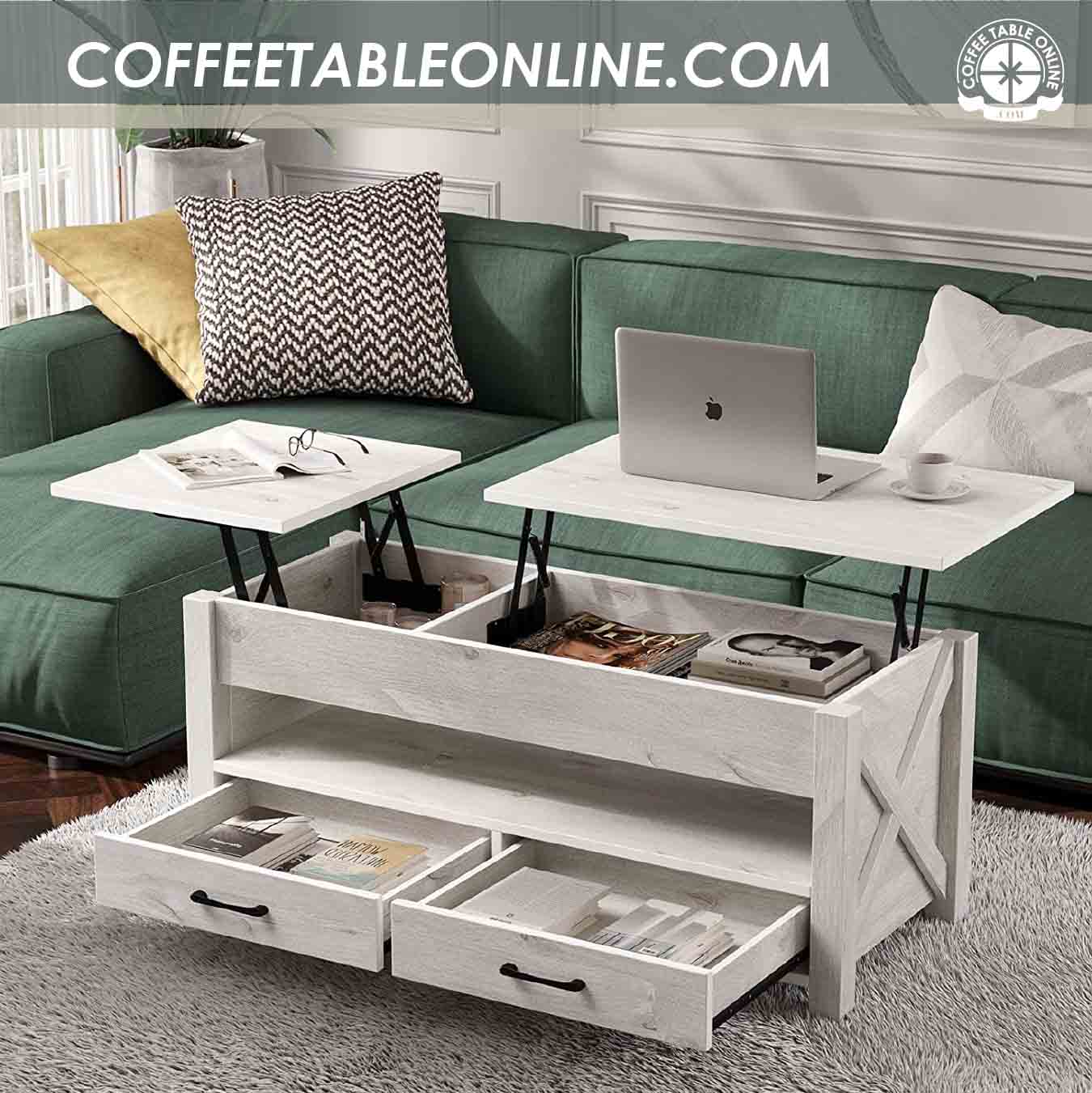 33 Lift Top Farmhouse Style Coffee Tables For 2023 | How to Choose