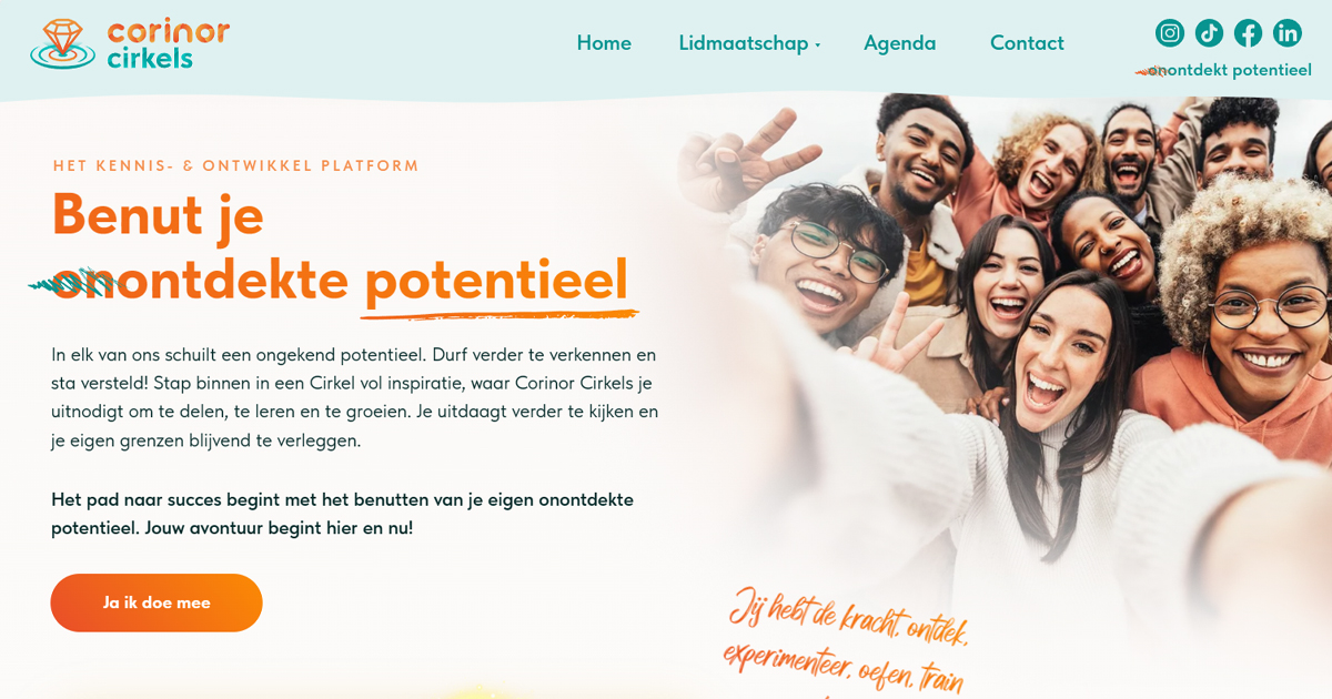 Corinor Cirkels | Benut je onontdekt potentieel