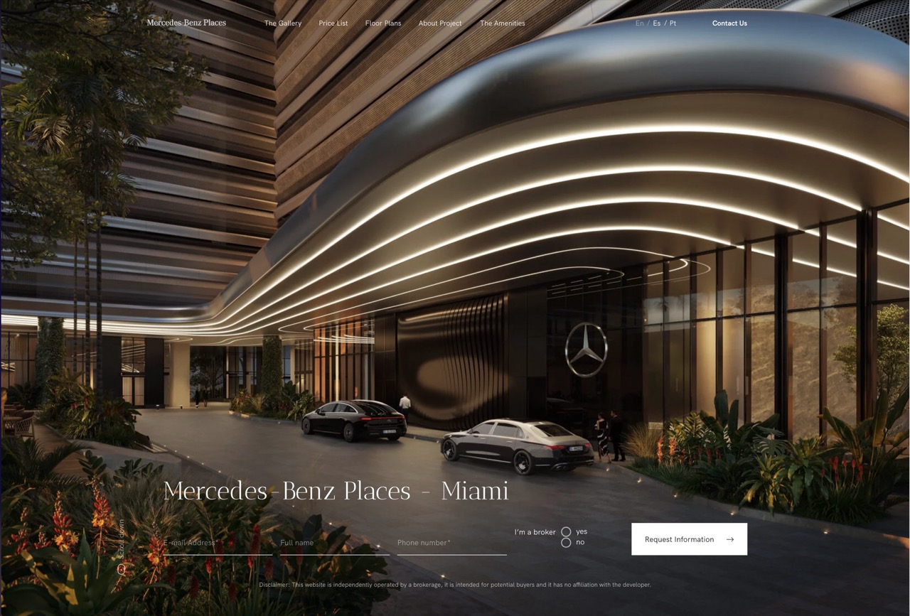 Mercedes Benz Place Miami