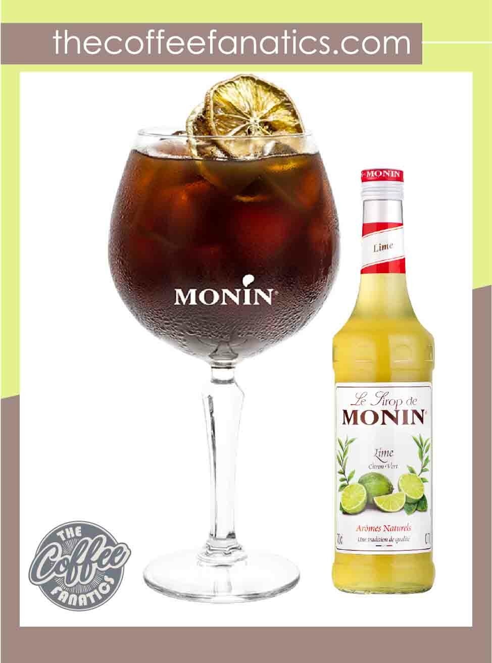 Recipes for Iced coffee with Monin syrups