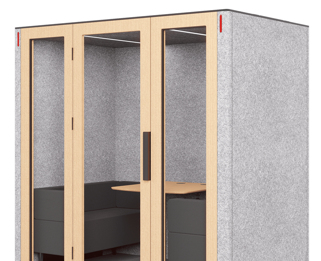 Four-Person Smart Meeting Pod in UAE