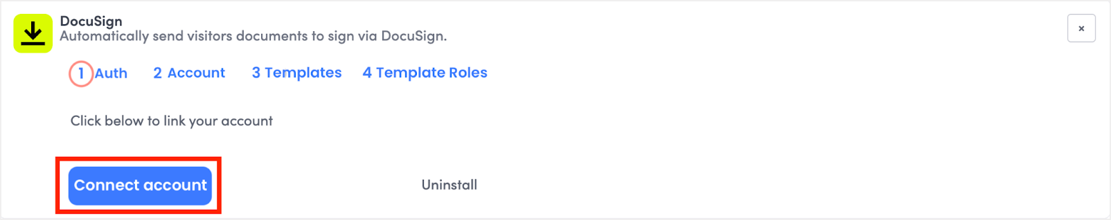 Integration: DocuSign | inspace Help Center