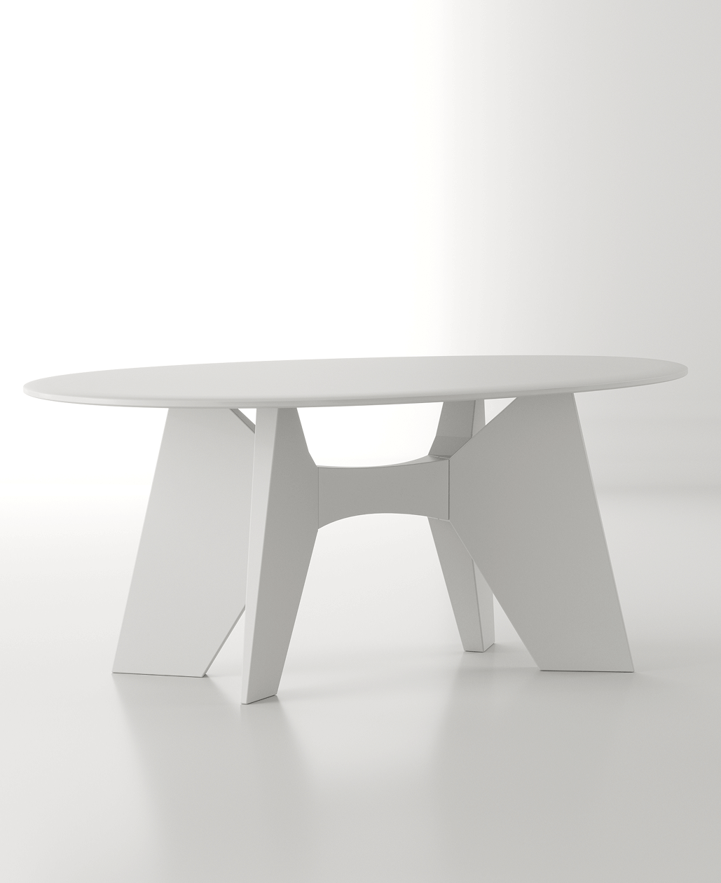 Lancette – Sculptural Asymmetric Console Table | UNEVEN Objects