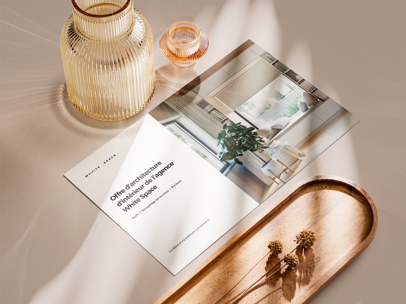 Exemple de DCE architecture intérieure | White Space