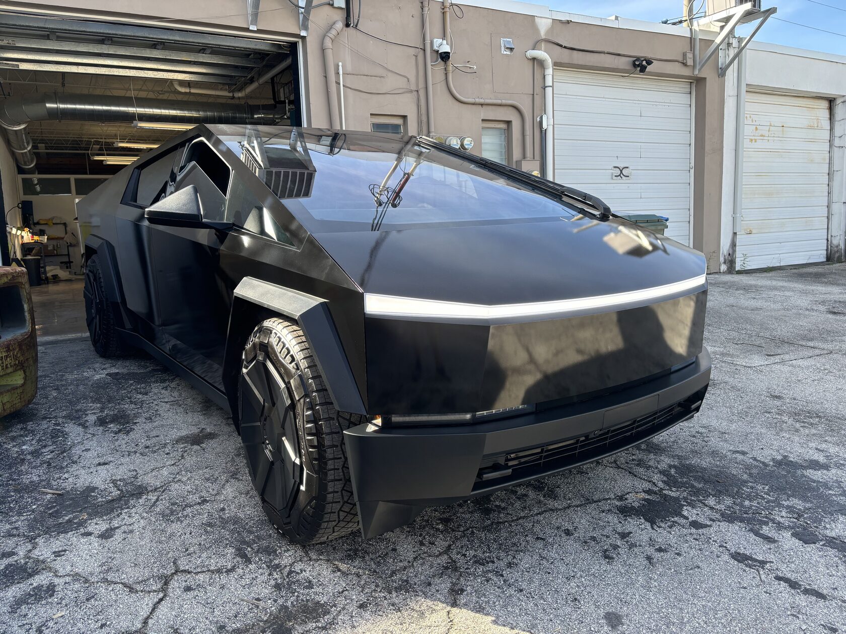 Cybertruck Wrapping Service In Miami | Tinting, Ceramic Coating, PPF