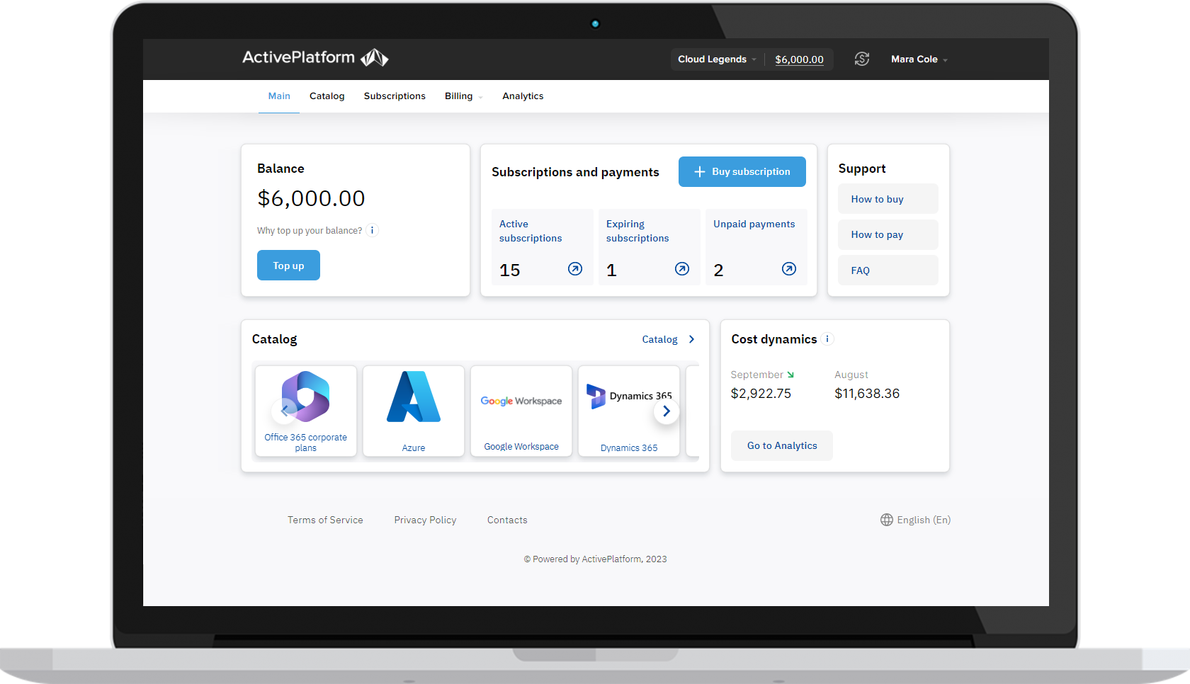 ActivePlatform | Alternative to AppDirect Marketplace