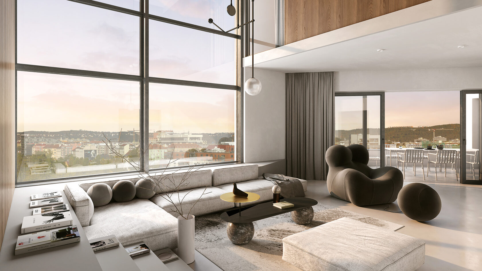 Rohan City Penthouses | Prodej luxusních bytů v Praze