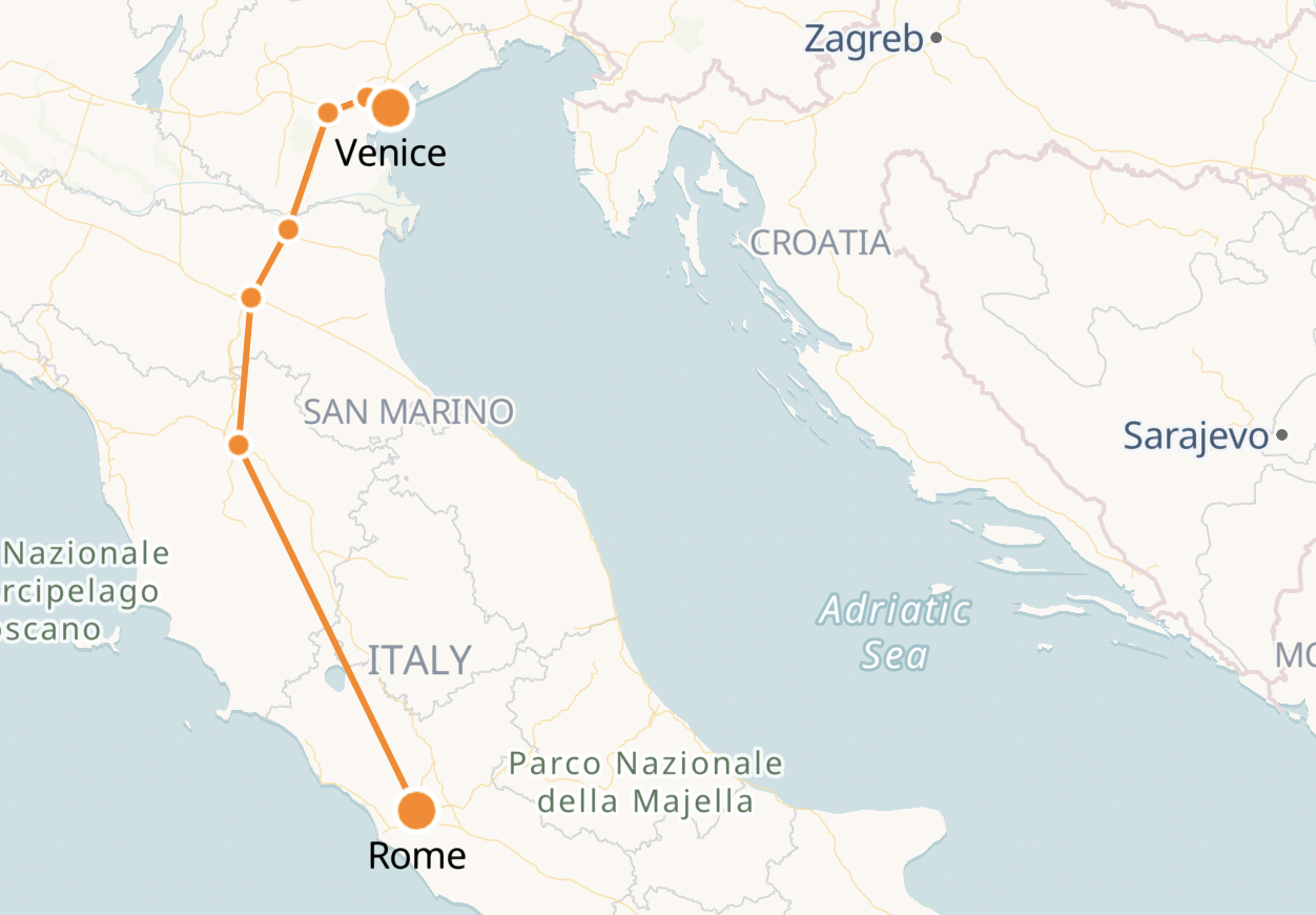 Rome to Venice Train Tickets & Schedule - Italy Railway Rome to Venice Train Tickets & Schedule - Italy Railway