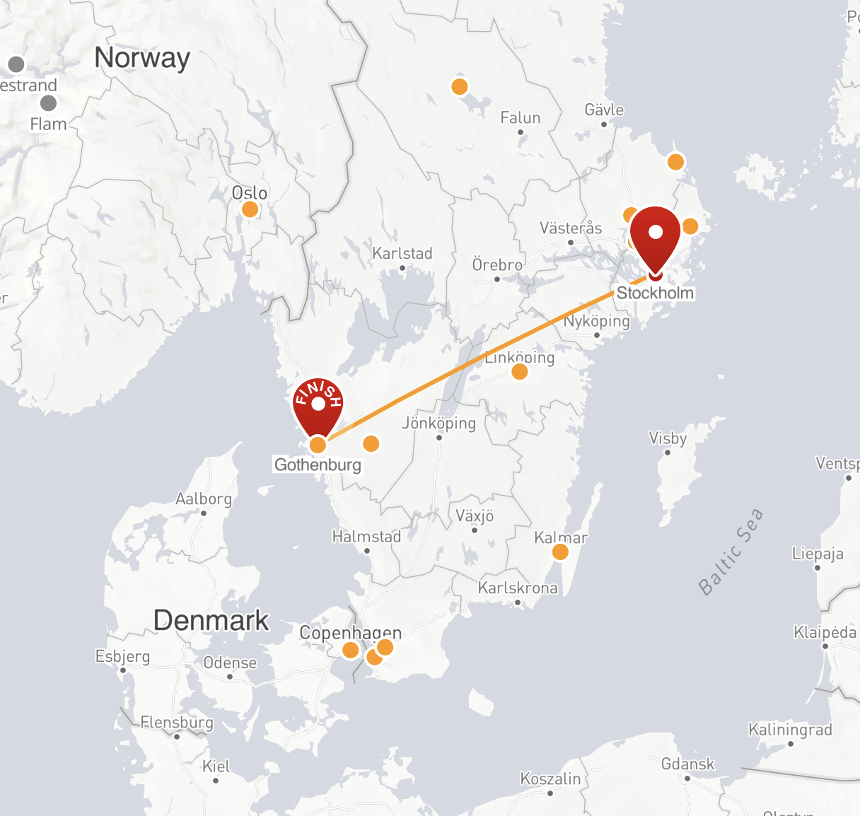 Gothenburg to Stockholm Trains & Tickets - Sweden Trains