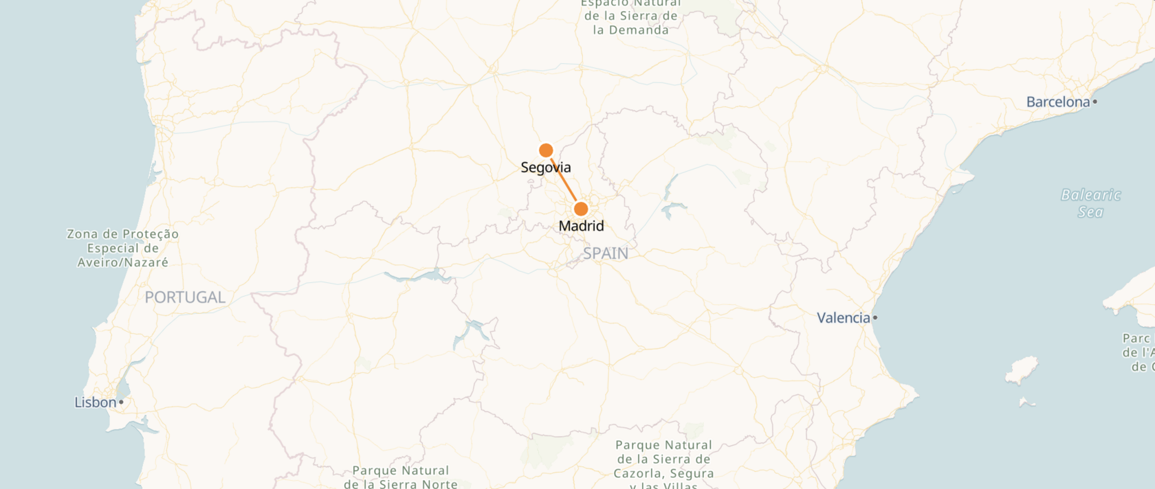 Segovia to Madrid Train Tickets & Schedule - Spanish Trains