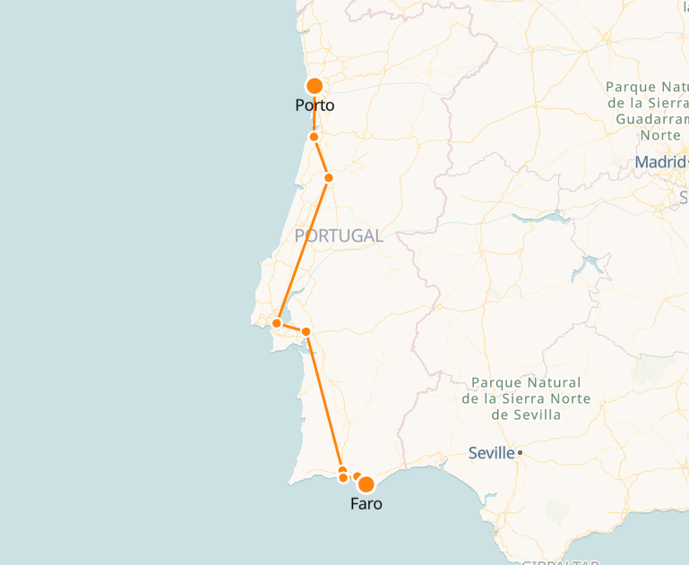 Porto to Faro Alfa Pendular Trains | Schedule & Tickets