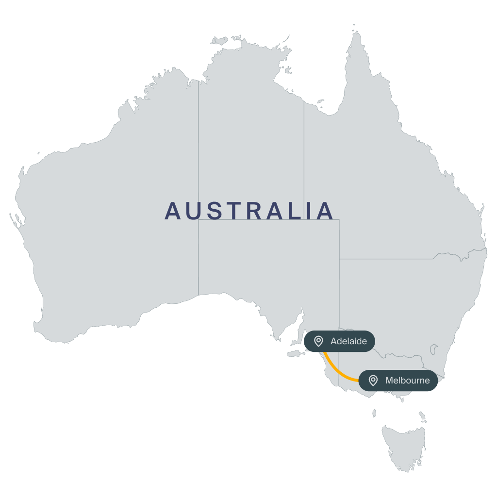 Overland Train Adelaide to Melbourne | Timetable & Prices