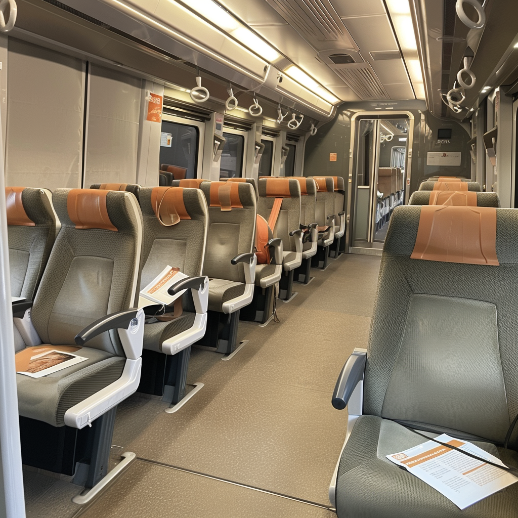 ONCF Train Economy (2nd) Class - Morocco Trains