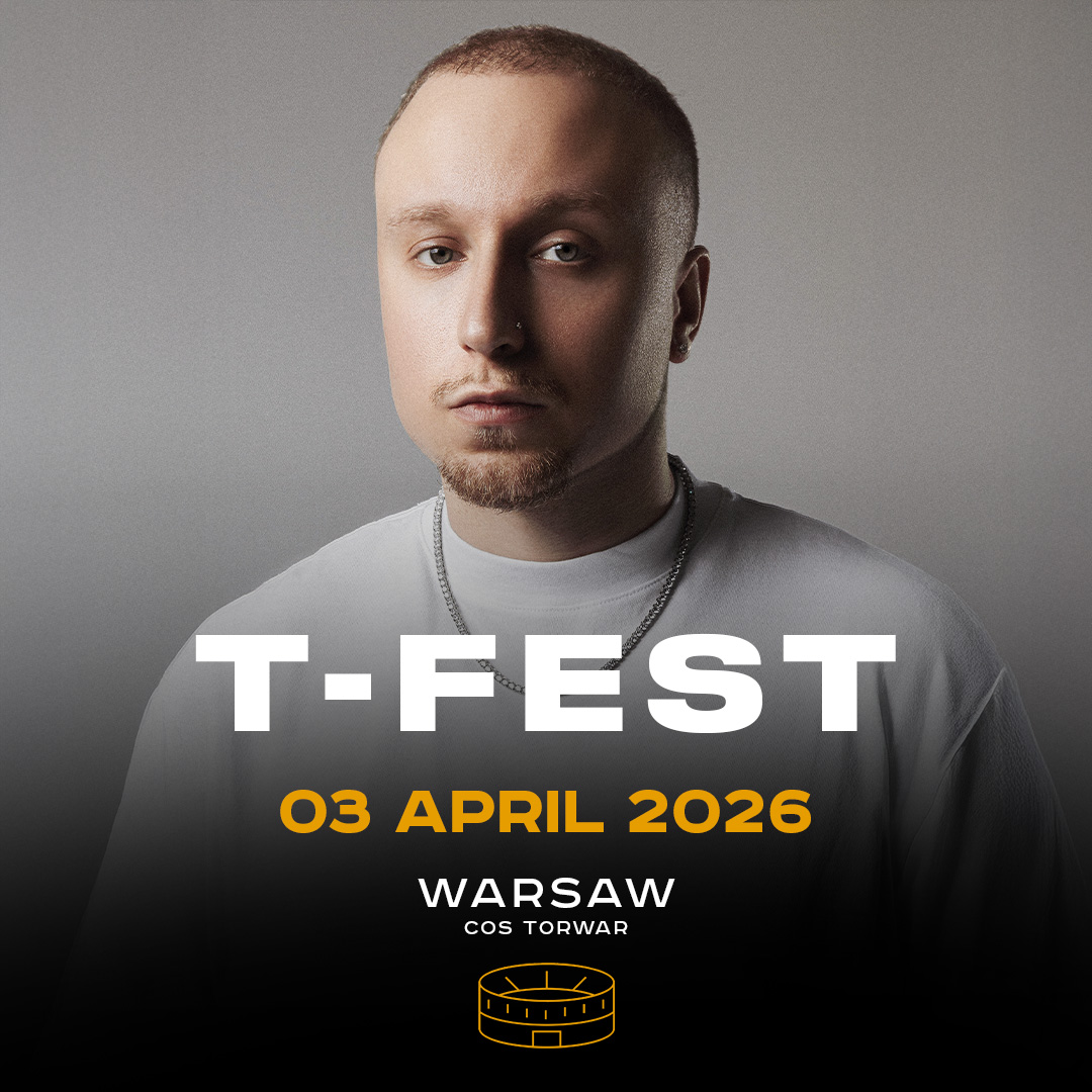 T-Fest концерт в Варшаве, 3 апреля, арена COS TORWAR. Купить билеты