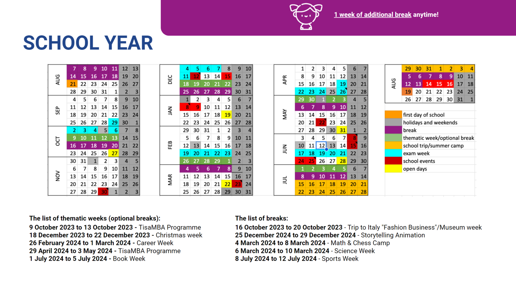 About TISA School Programme