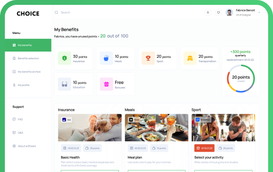 Сhoice – Let your employees choose their own benefits