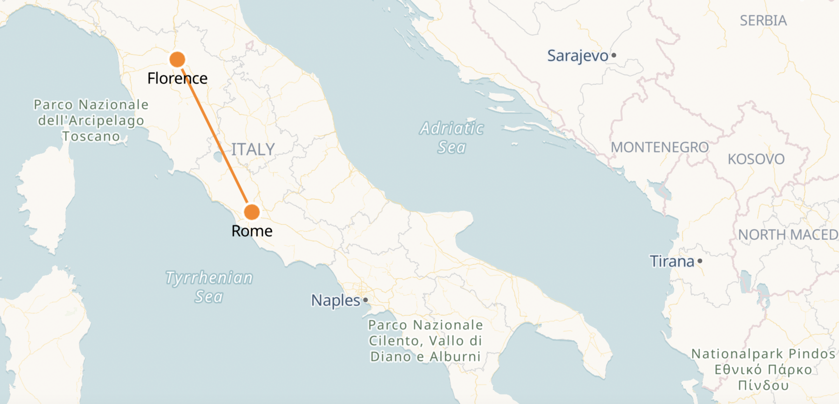 Naples to Rome Train Tickets & Schedule - Italy Railway
