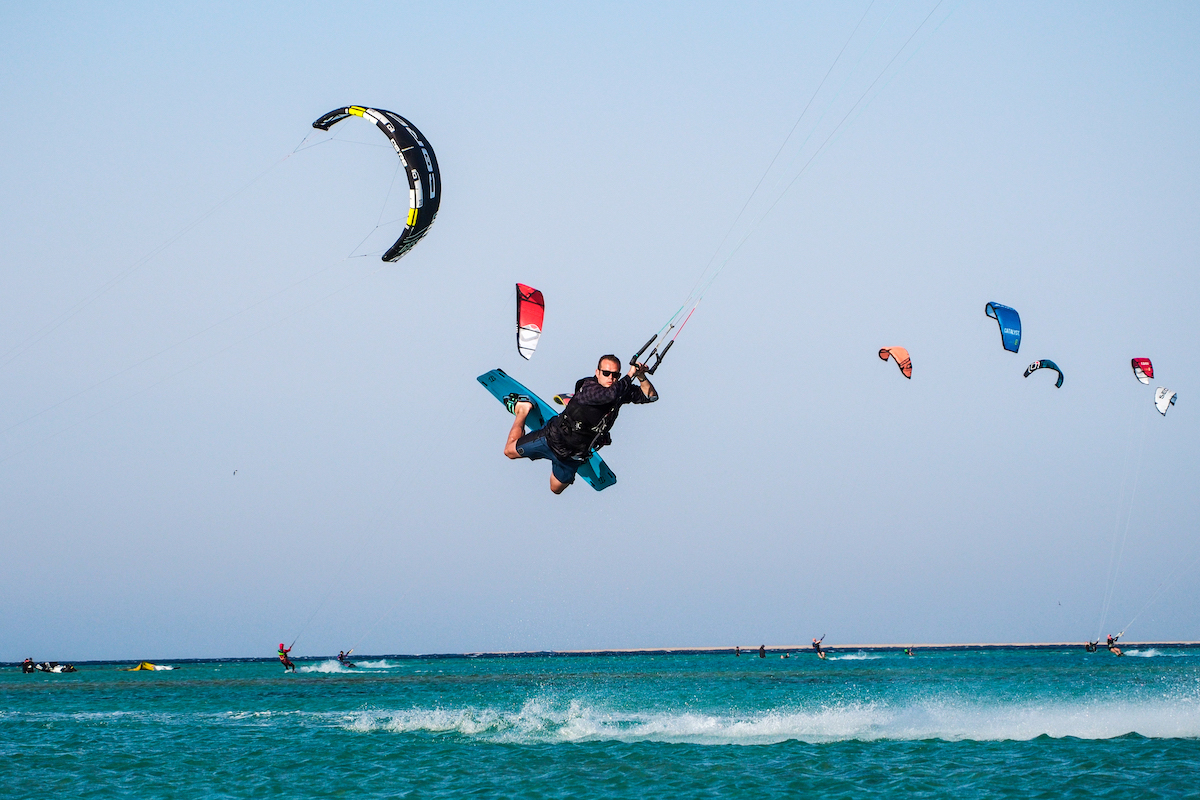 Il miglior kite safari su mega yacht in Egitto - Jet Kite