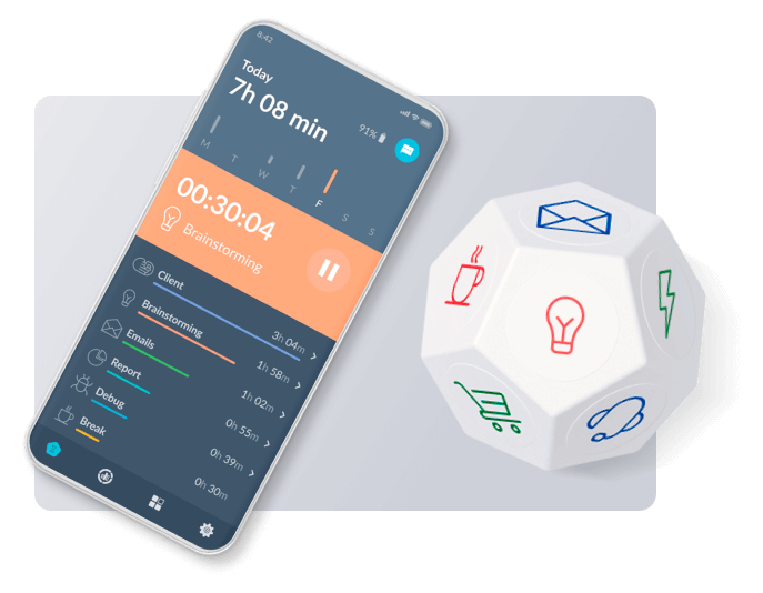 TIMEFLIP2 time tracking cube in a nutshell