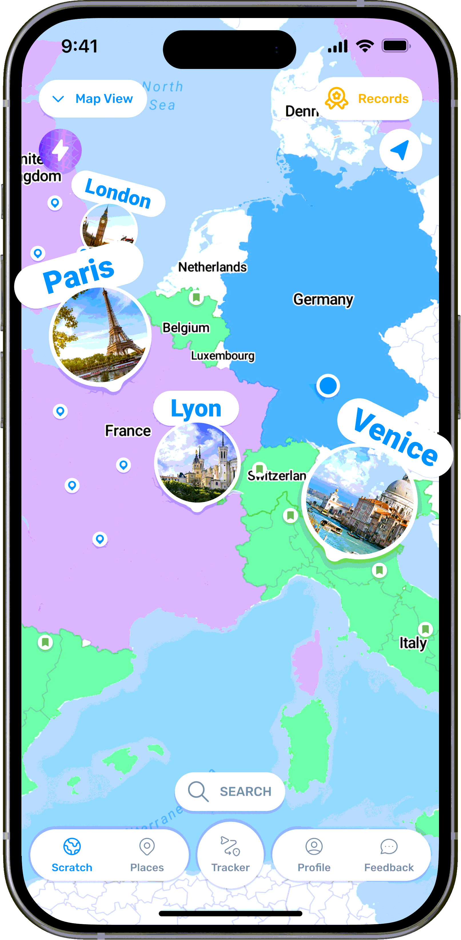 Routify App - AI Travel Tracker