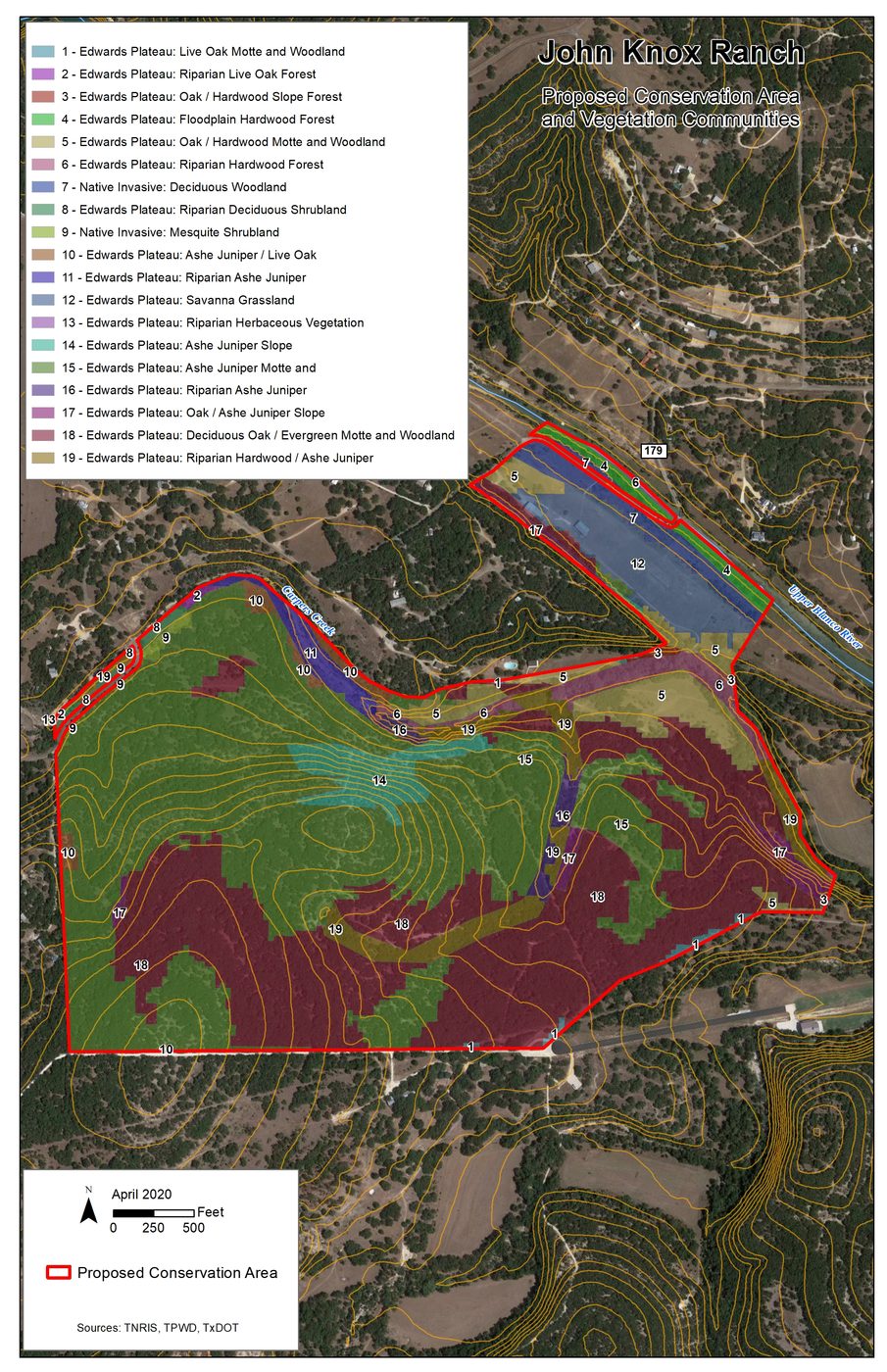 Proposed Conservation Easement at John Knox Ranch
