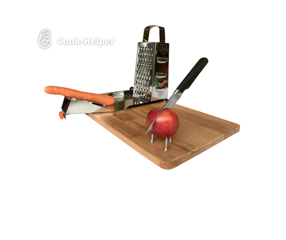 One-Handed Cutting Board "Cook-Helper"®