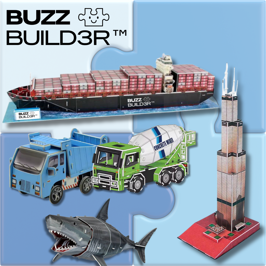 Buzz Builder 3D Puzzles