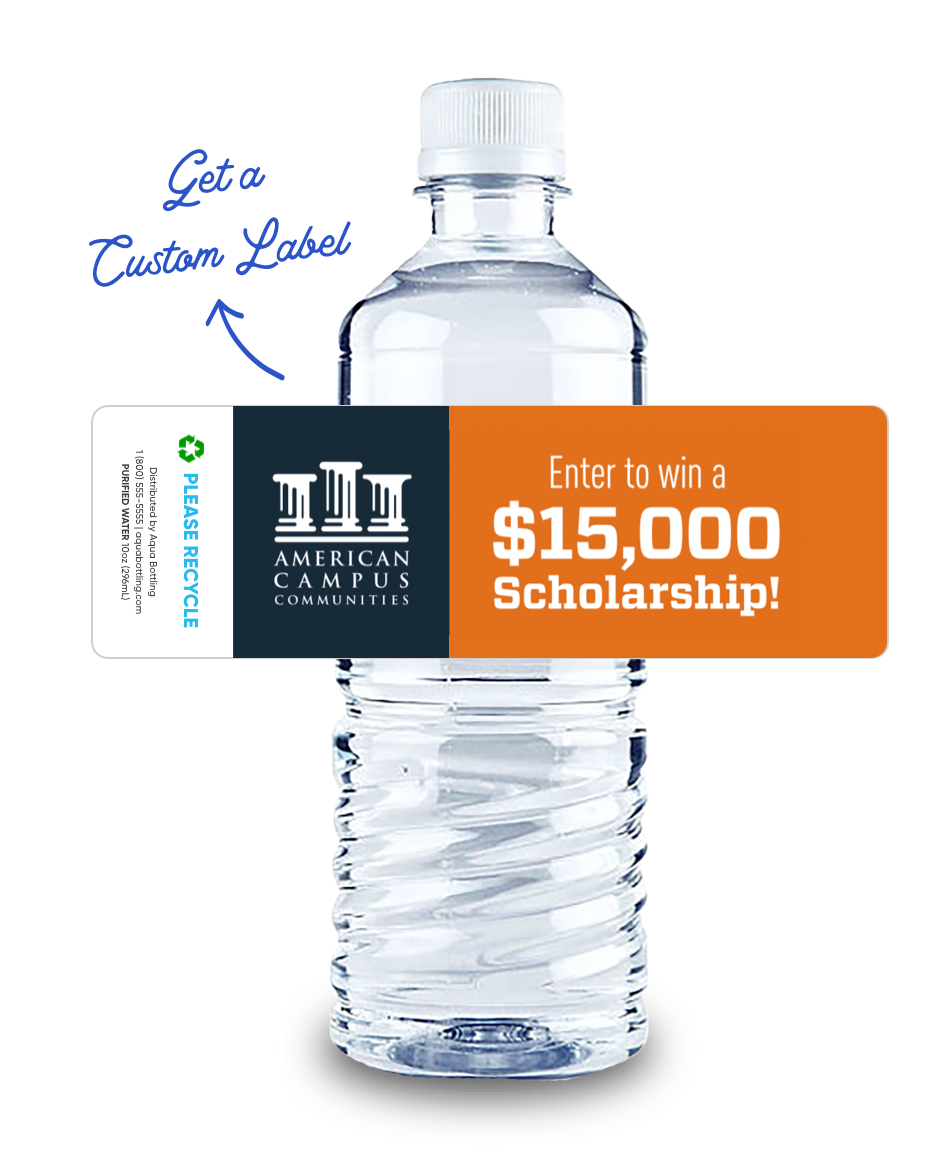 Custom Bottle & Label Options - Aqua Bottling