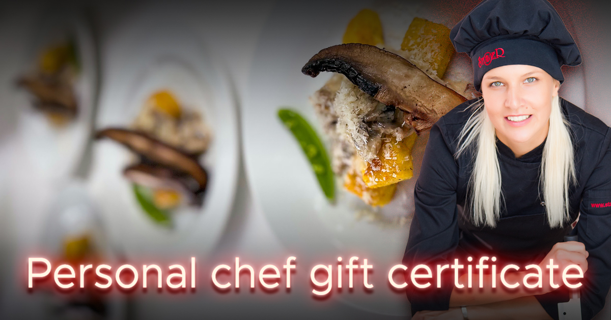 Personal Chef Gift Certificates - Try Unique Culinary Experiences