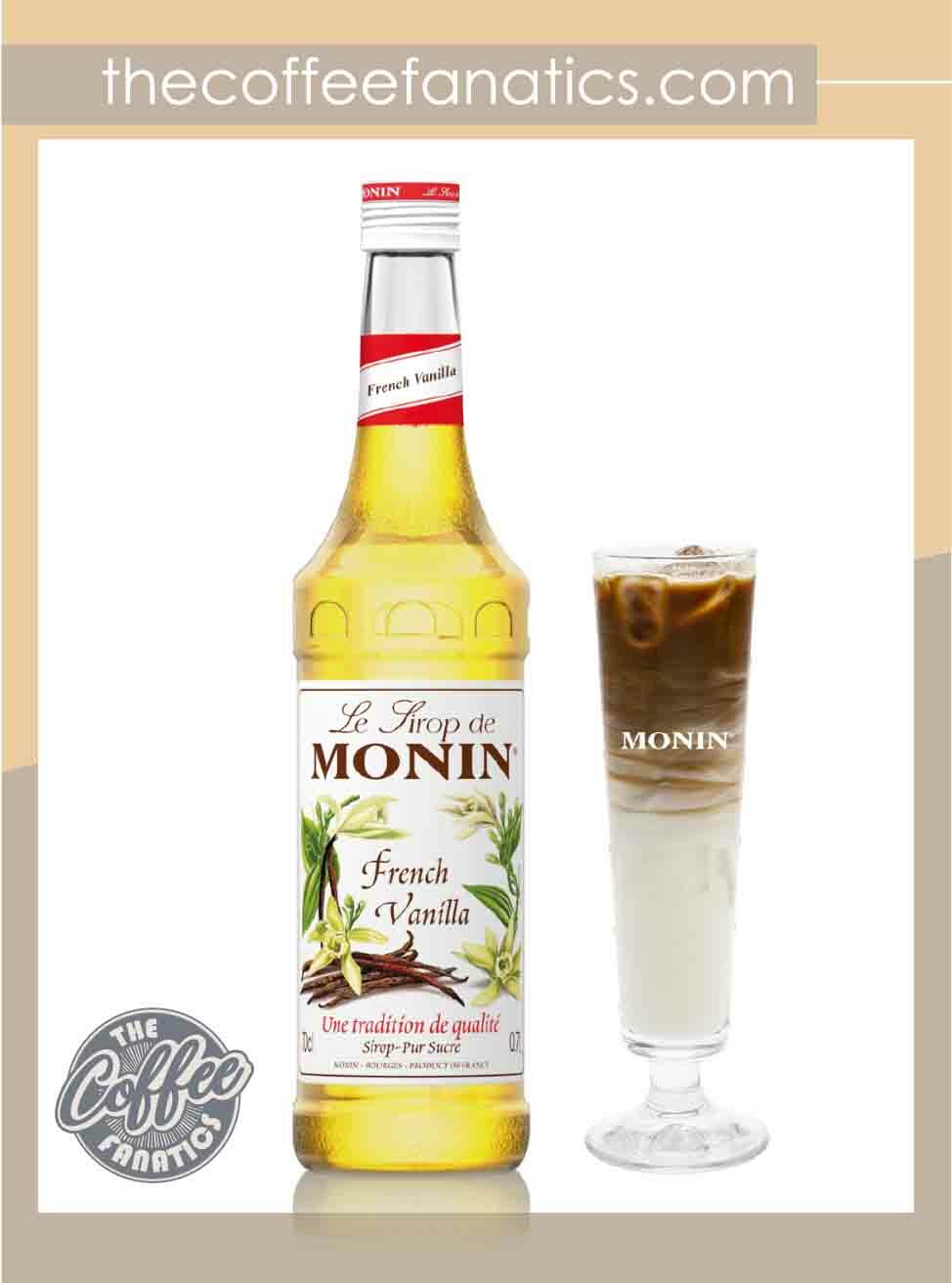 Recipes for Iced coffee with Monin syrups