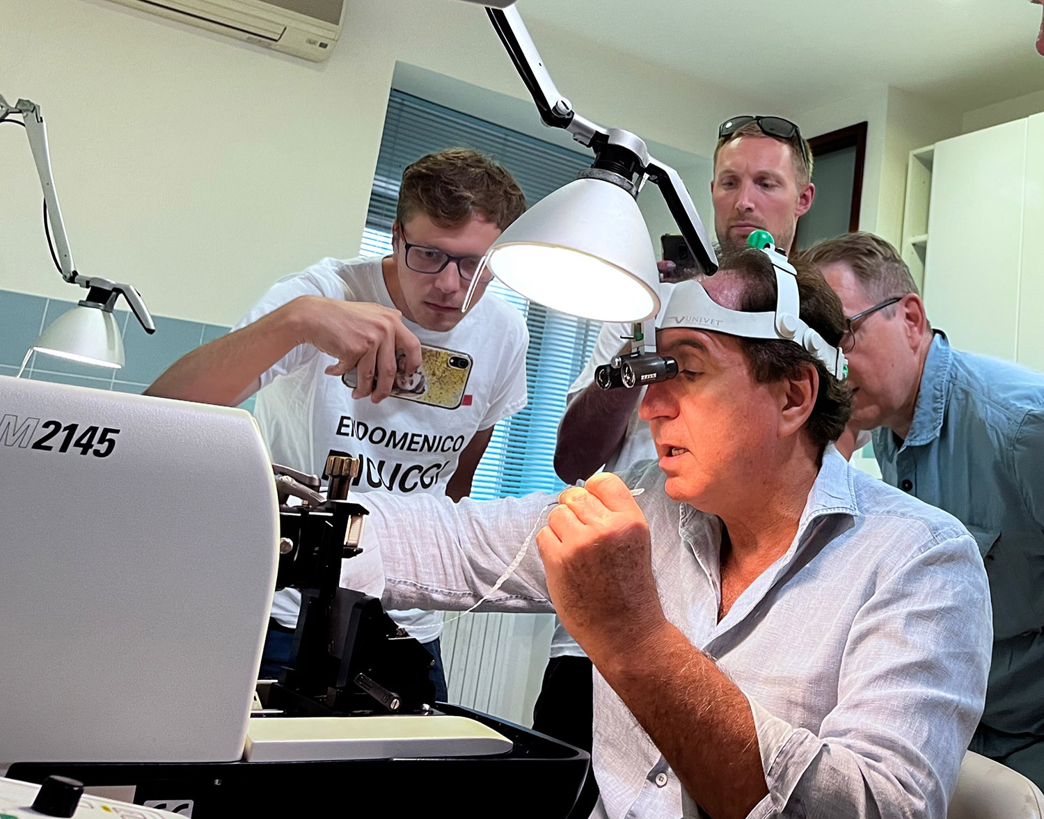 Lab-courses by Domenico Ricucci in Cetraro