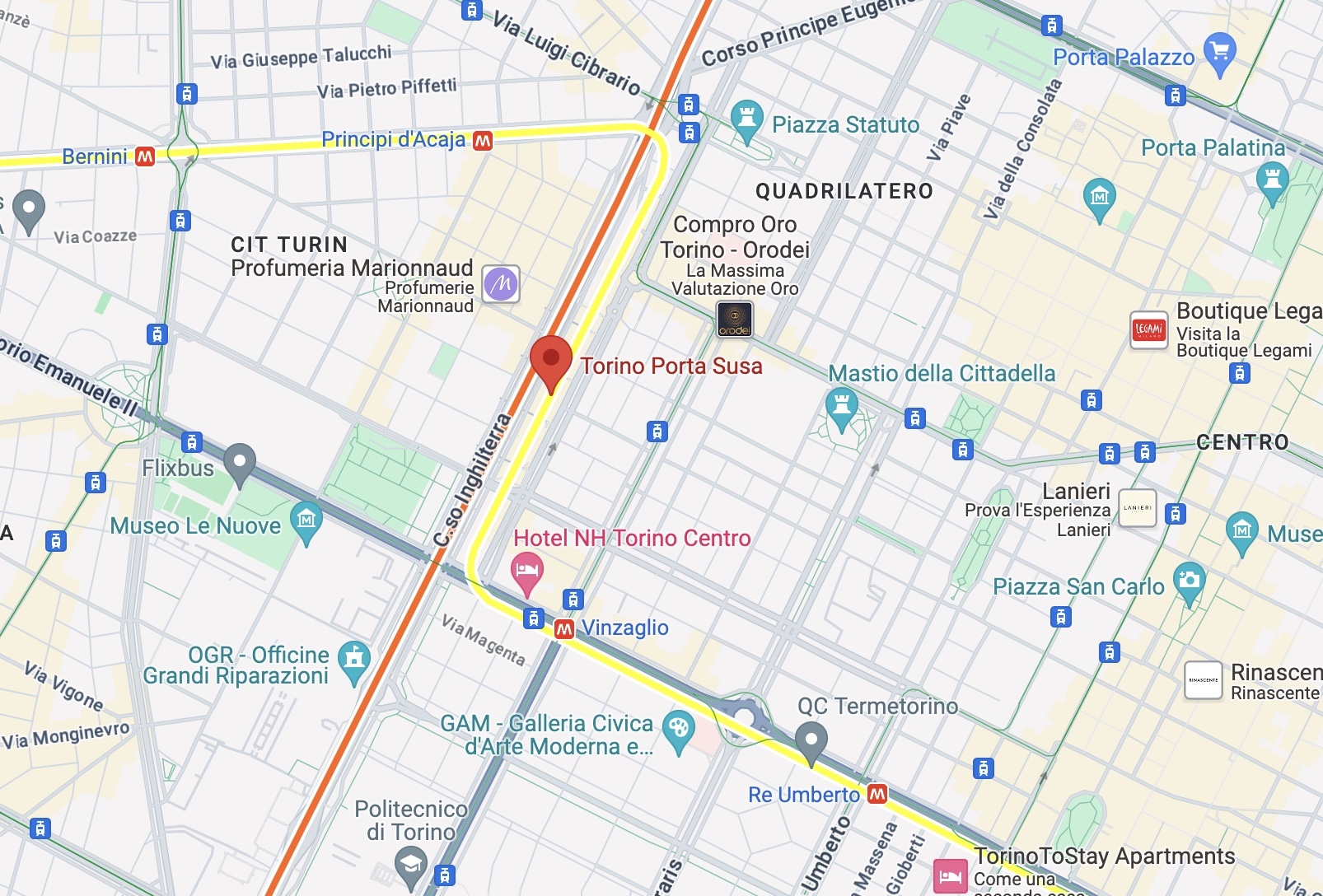 Torino Porta Susa Train Station - Italy Railway