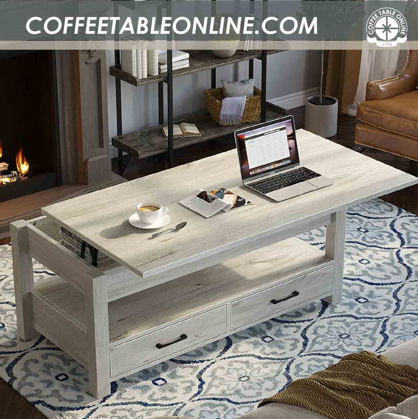 33 Lift Top Farmhouse Style Coffee Tables For 2023 | How to Choose