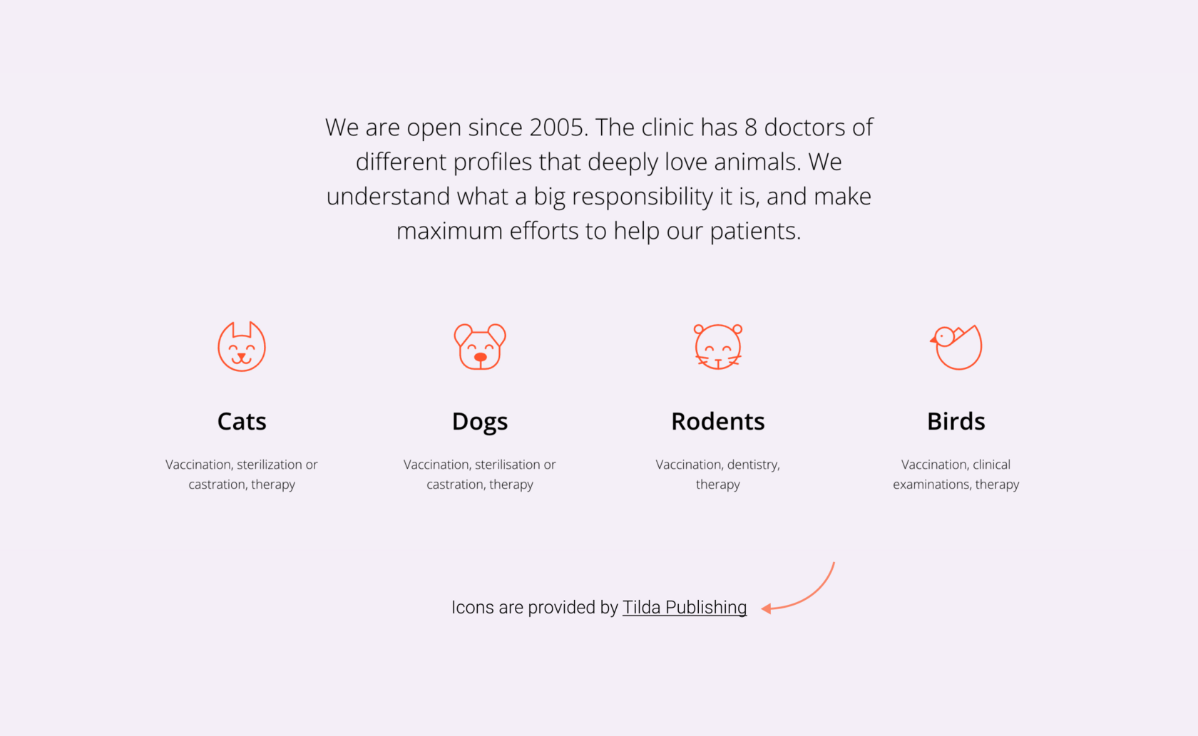 Free Icons — Tilda Publishing