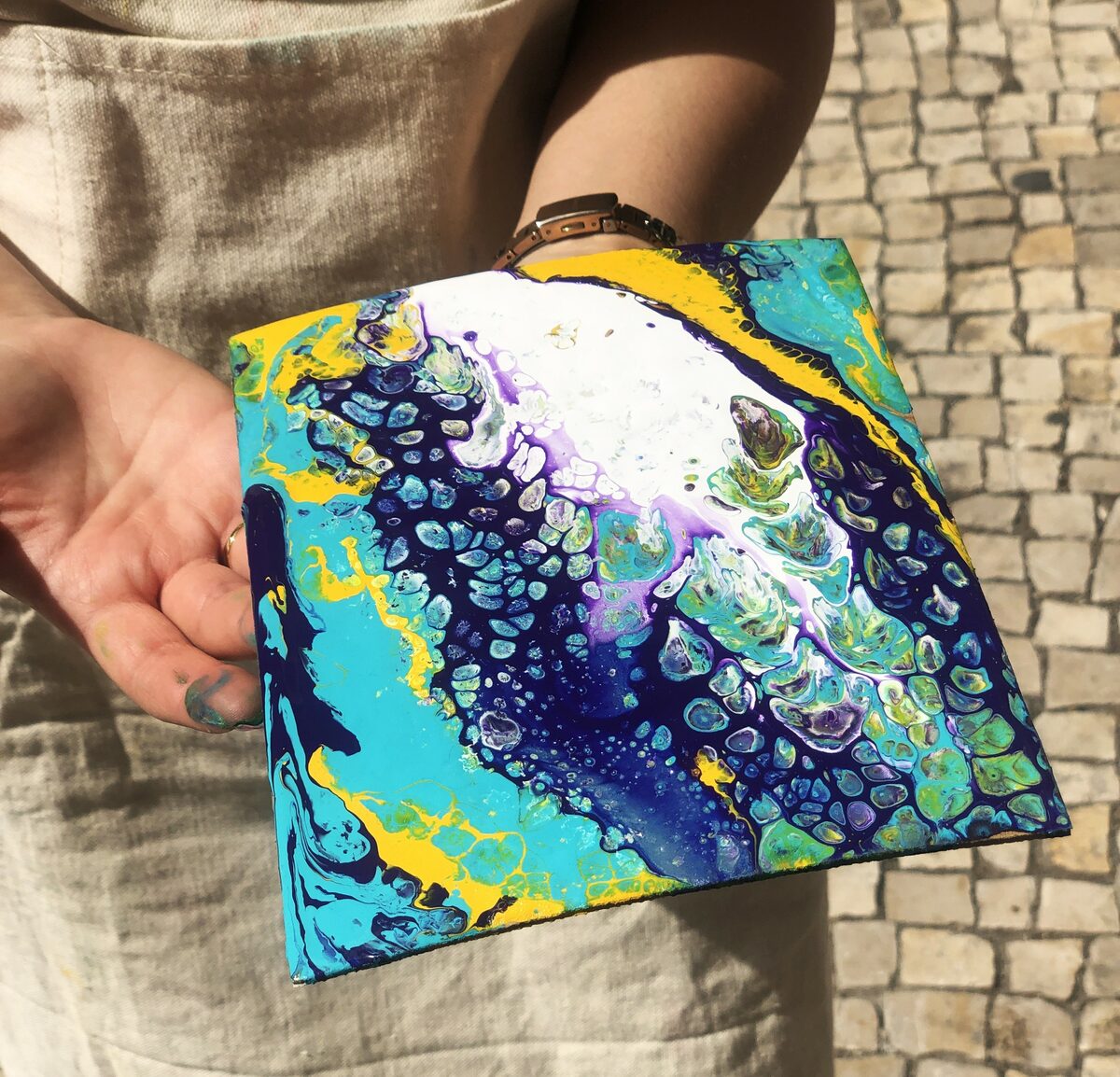 Fluid Art - Painting Workshop for Beginners | ArtZone - Art Studio in ...