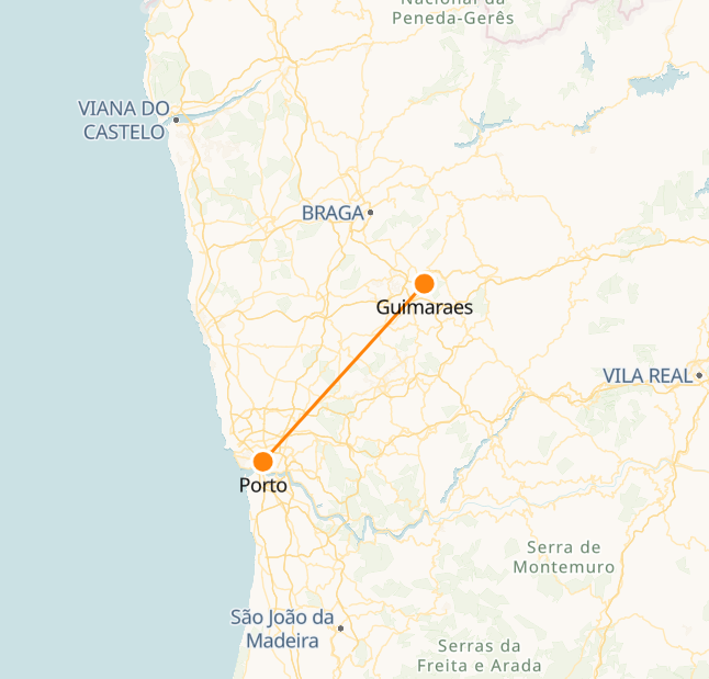 Porto to Guimaraes Alfa Pendular Trains | Schedule & Tickets