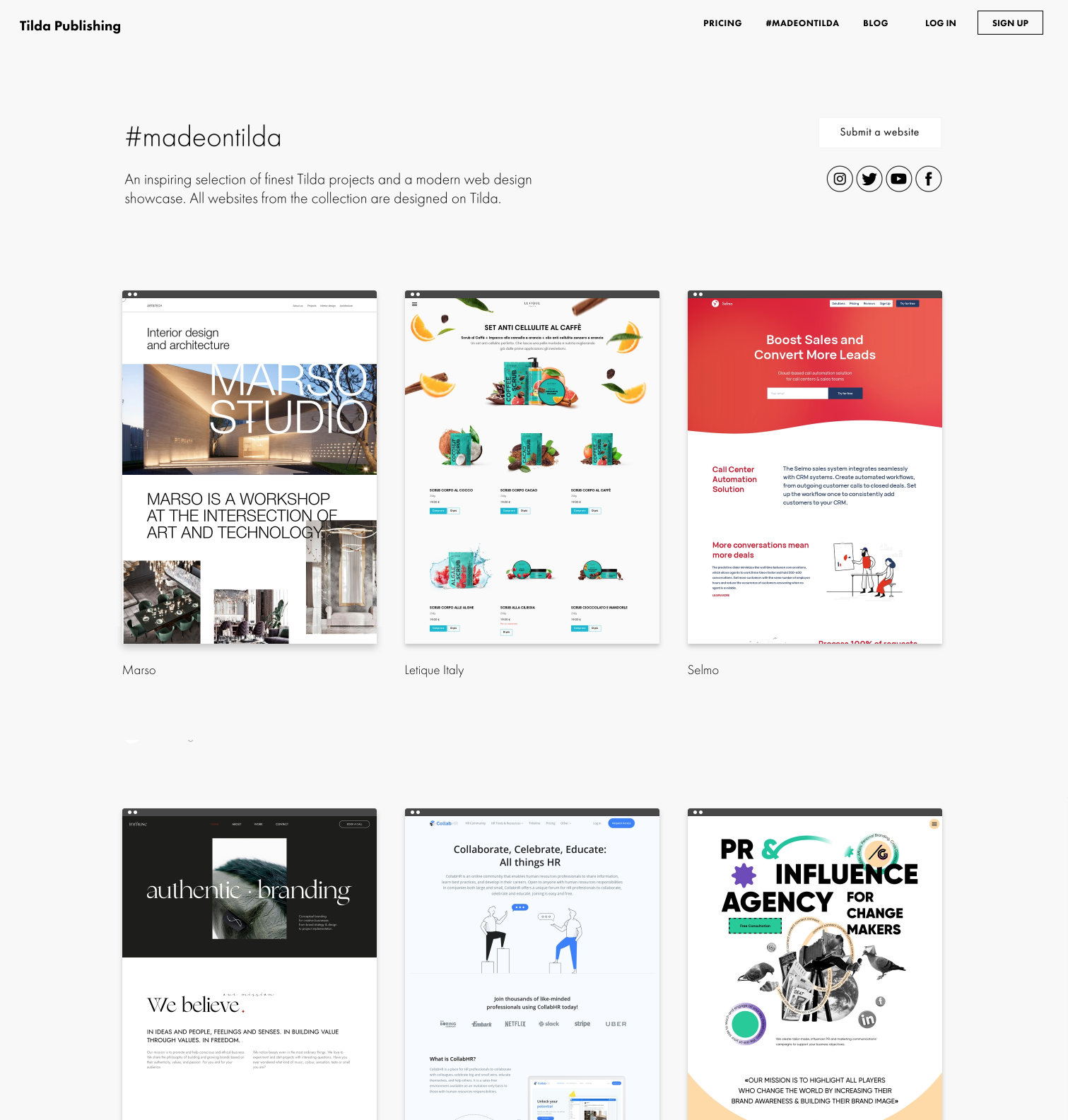 Tilda Website Builder And Web Design Platform