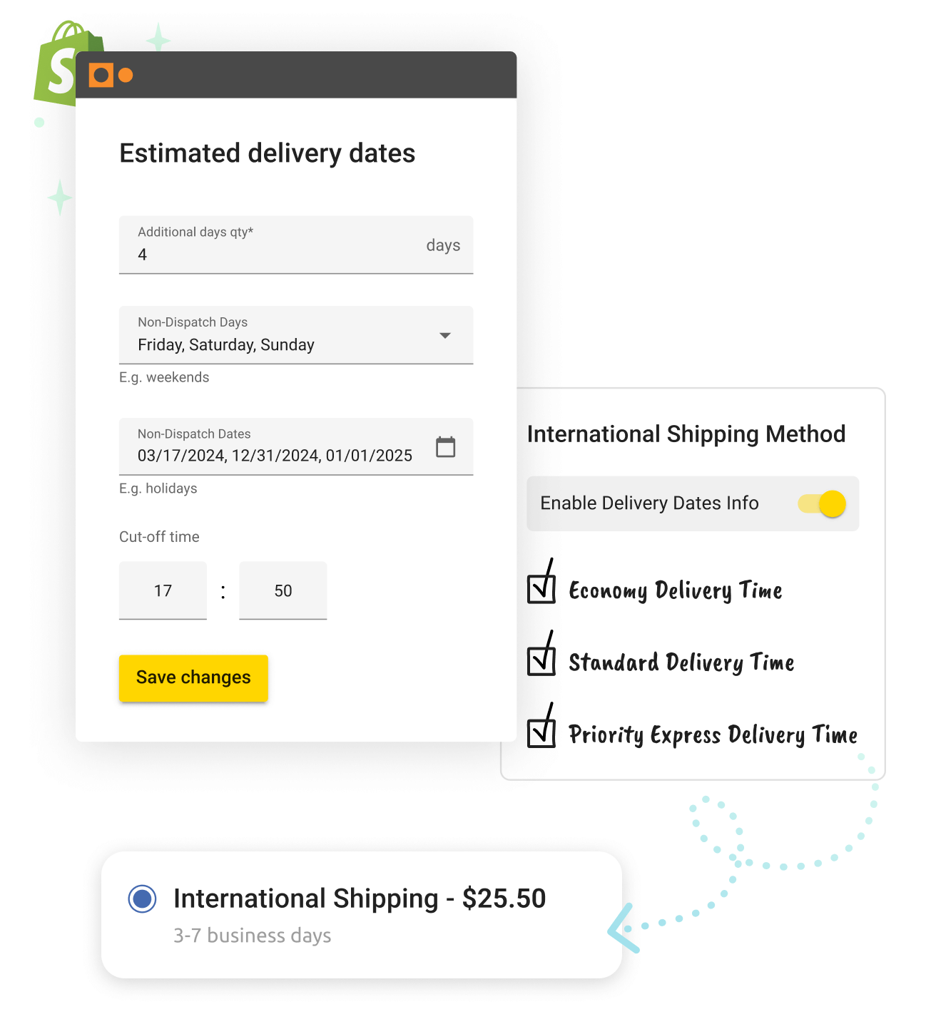 Shopify Estimated Delivery Date | Shopify Date and Time Picker ...