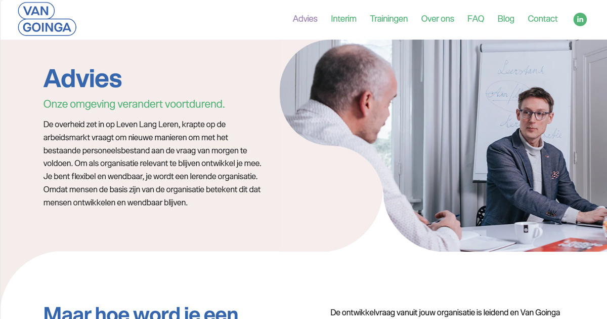 Advies op maat | Van Goinga