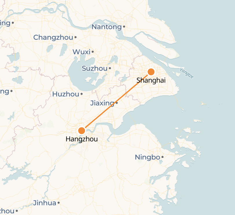 Hangzhou to Shanghai Train Schedule, Map & Train Tickets - ASIA TRAINS